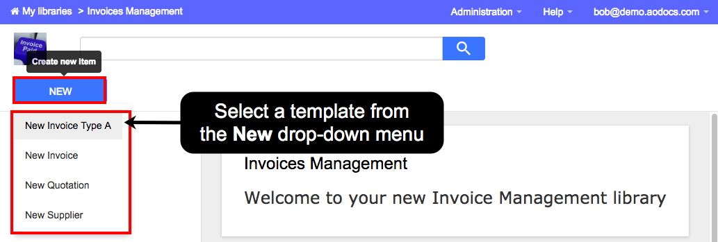 Create Documents From A Template Aodocs Knowledge Base